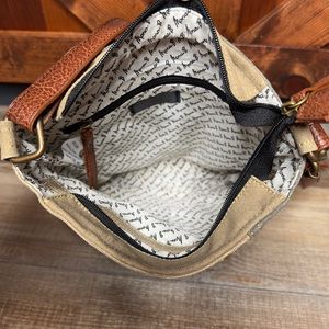 Mona B | Bags | Mona B Canvas Purse Upcycled Military Canvas Bag | Poshmark